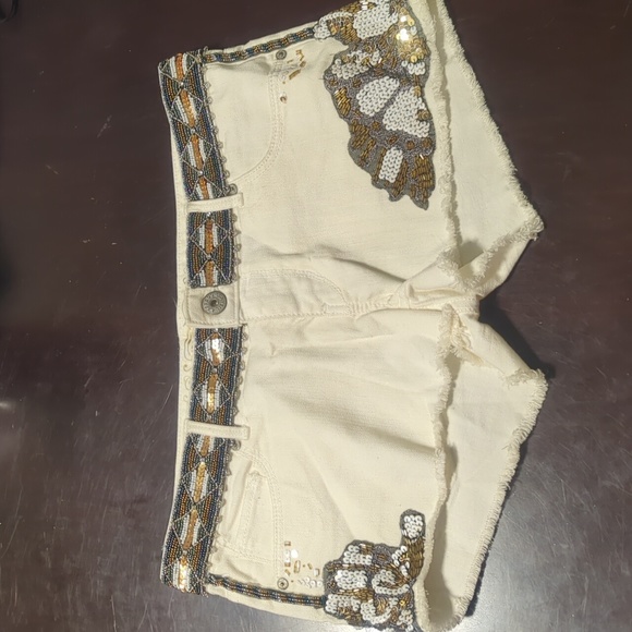 Express | Shorts | Nwt Express Beaded Embellished Shorts | Poshmark